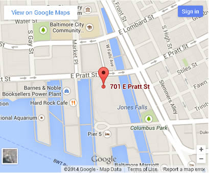 Location & Directions – Department of Marine Biotechnology – UMBC